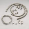 TCI Braided Power Steering Hose Kit & Flow Valve