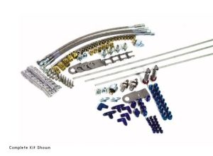 TCI Stainless Steel Universal Brake Line Kit - Includes Flex & Hard Lines